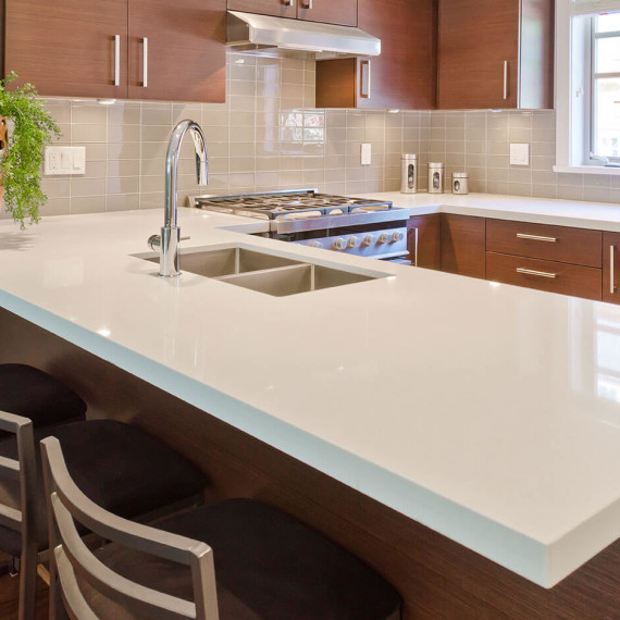 Arctic White Quartz - Great Lakes Granite & Marble