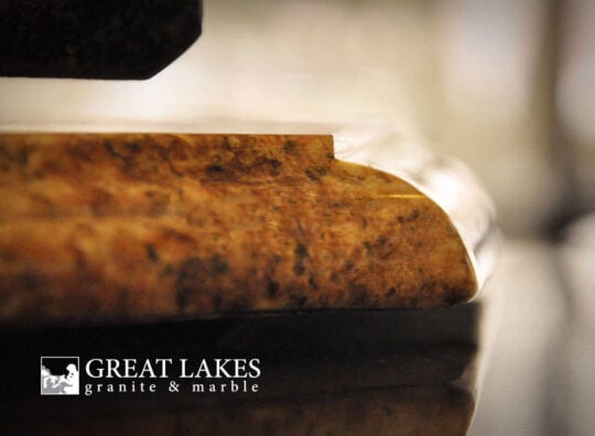 Choosing an Edge for Your Kitchen Countertop - Great Lakes Granite & Marble