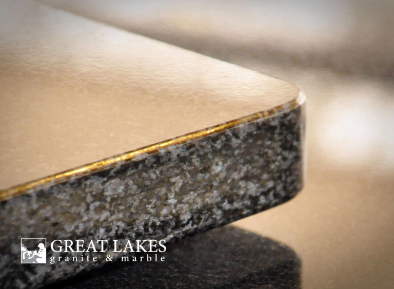 Choosing an Edge for Your Kitchen Countertop - Great Lakes Granite & Marble