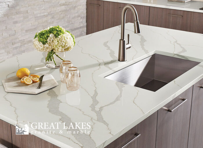 Calacatta Idillio Quartz - Great Lakes Granite & Marble