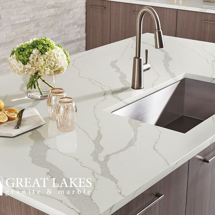 Calacatta Idillio Quartz - Great Lakes Granite & Marble